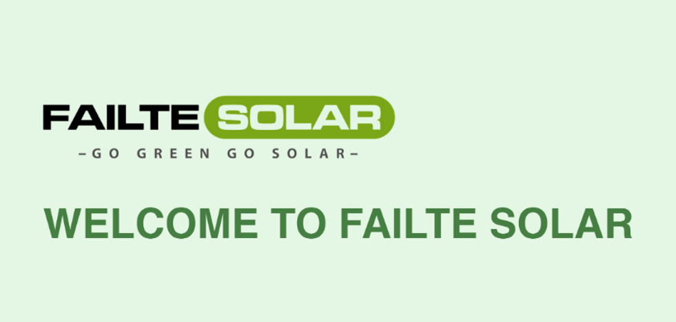 Sponsored Content: Failte Solar – Pioneering the Transition to a ...